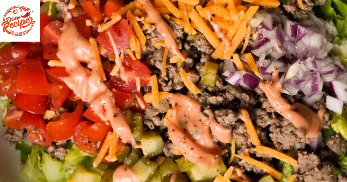 Homemade Burger Salad Recipe! Ultimate Guide