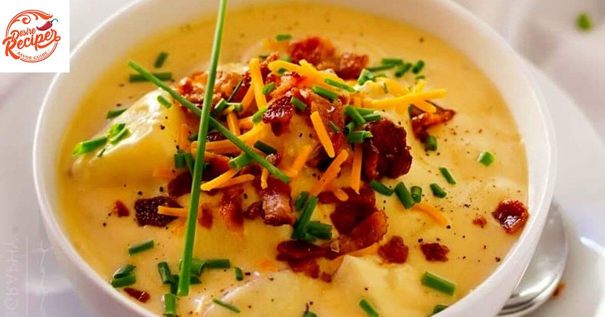 Saltgrass Baked Potato Soup Recipe! Deliciously & simple